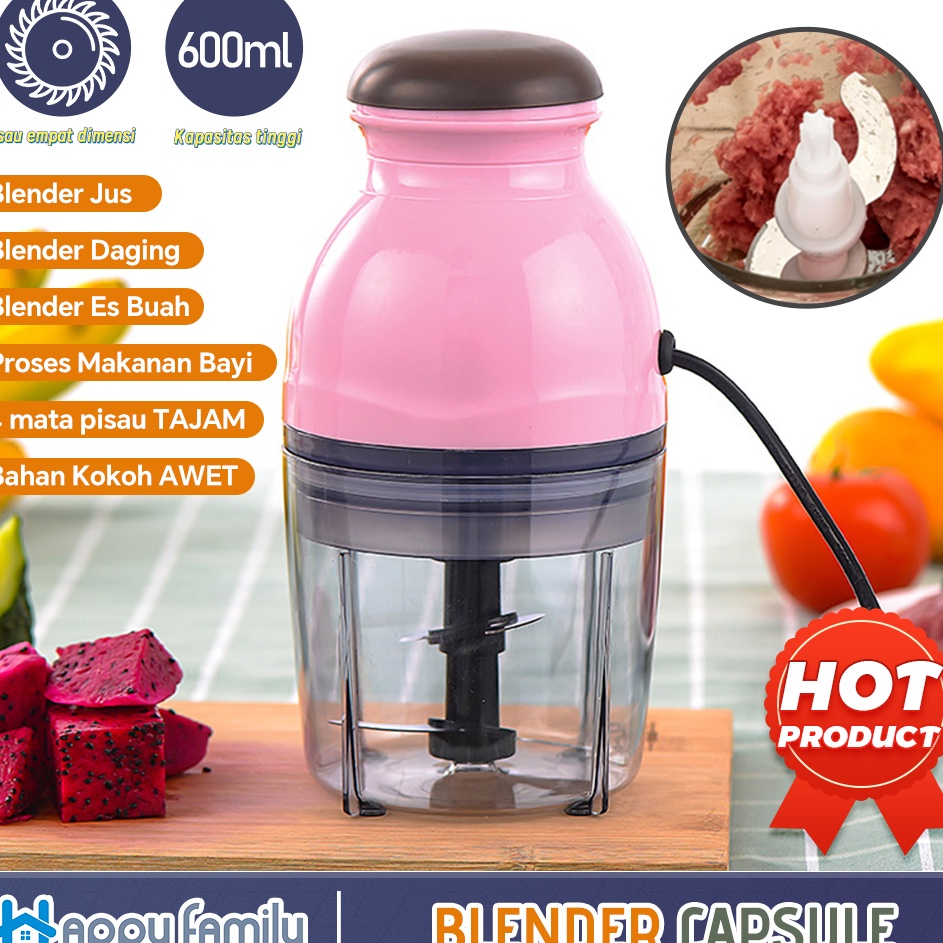 Jual WpG Happy Family Blender Capsule Elektric Serbaguna Blender ...