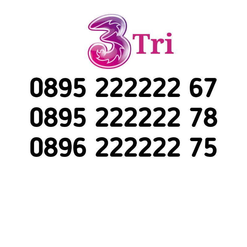 Jual Nomor cantik tri 11 digit nomer cantik tri 11 digit no cantik tri ...