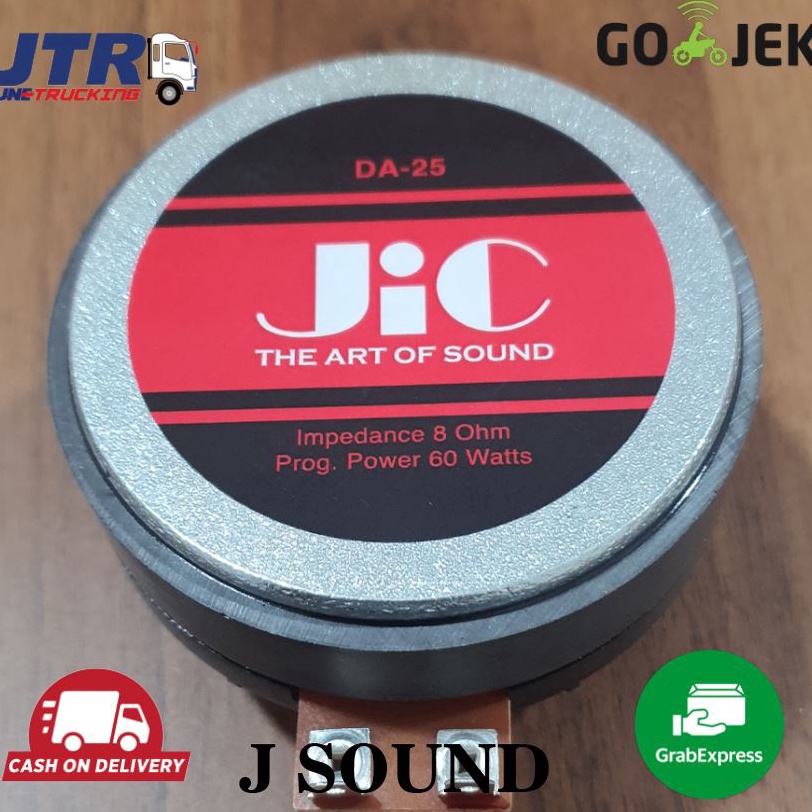 Jual Teknologi untuk Generasi Mendatang PRO Driver Tweeter JIC DA 25 ...
