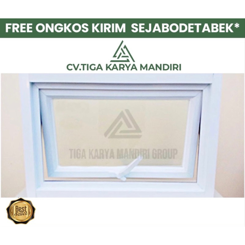 Jual Jendela Alumunium - 60x40 cm Aluminium Window Minimalis Bisa ...