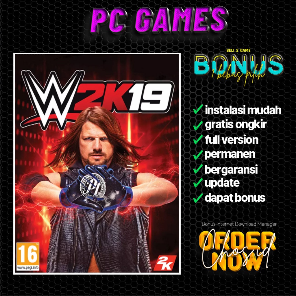 Jual WWE 2K19 | Game PC - Laptop | Shopee Indonesia