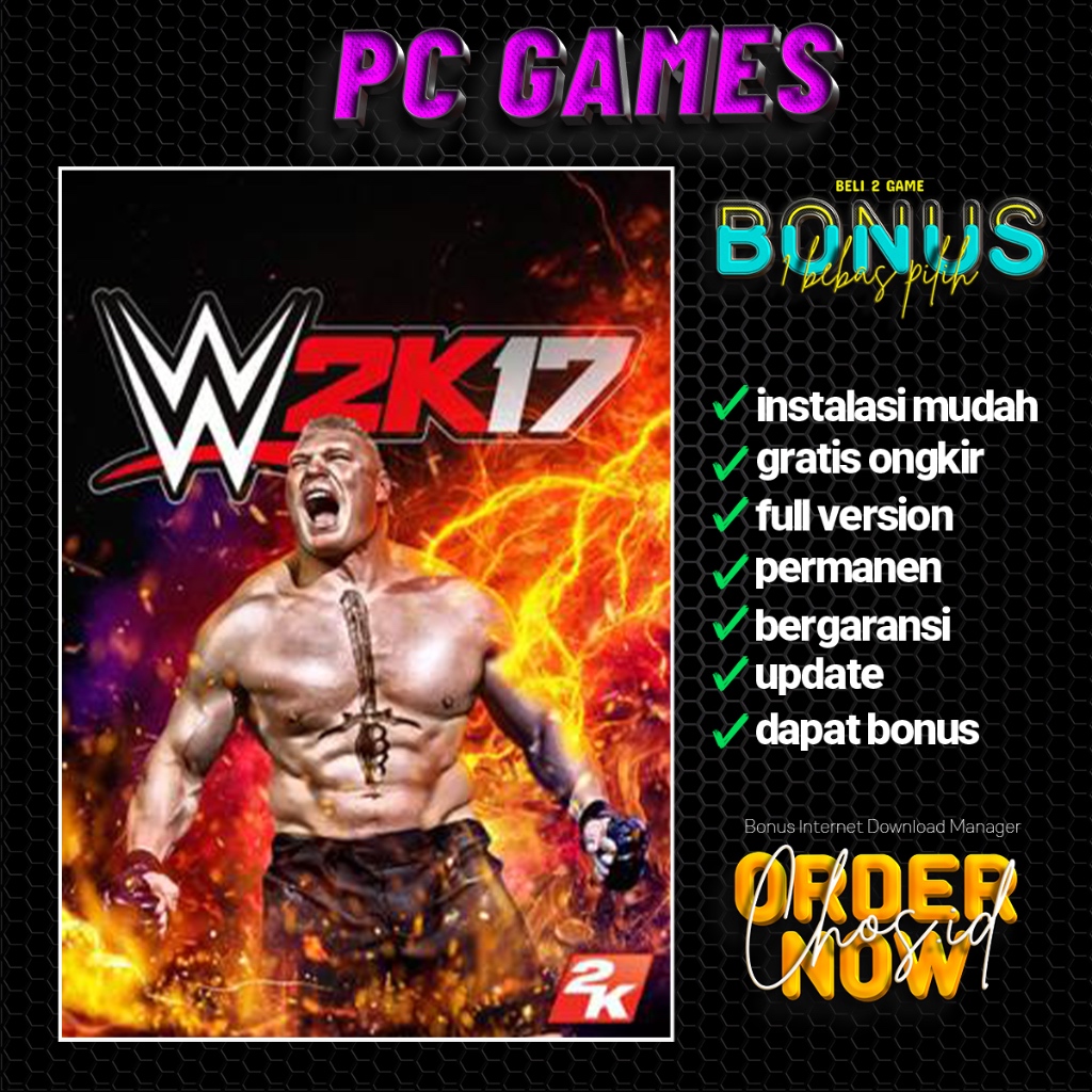 Jual WWE 2K17 | Game PC - Laptop | Shopee Indonesia
