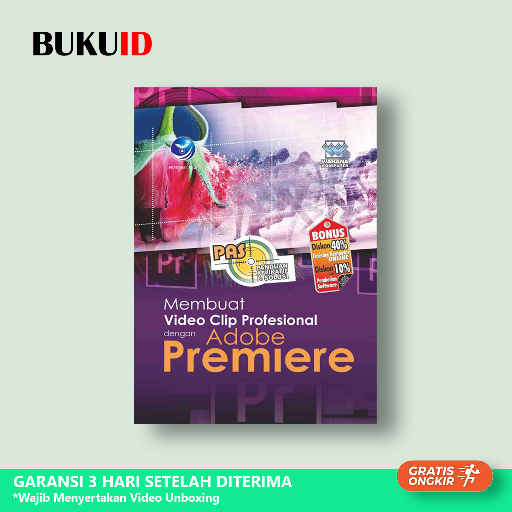 Jual Buku Panduan Aplikatif Dan Solusi: Membuat Video Clip Profesional ...