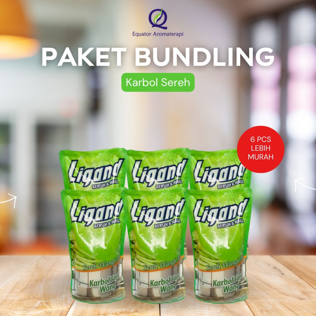 Jual Bundling LIGAND KARBOL SEREH 6pcs - 850ML | Shopee Indonesia