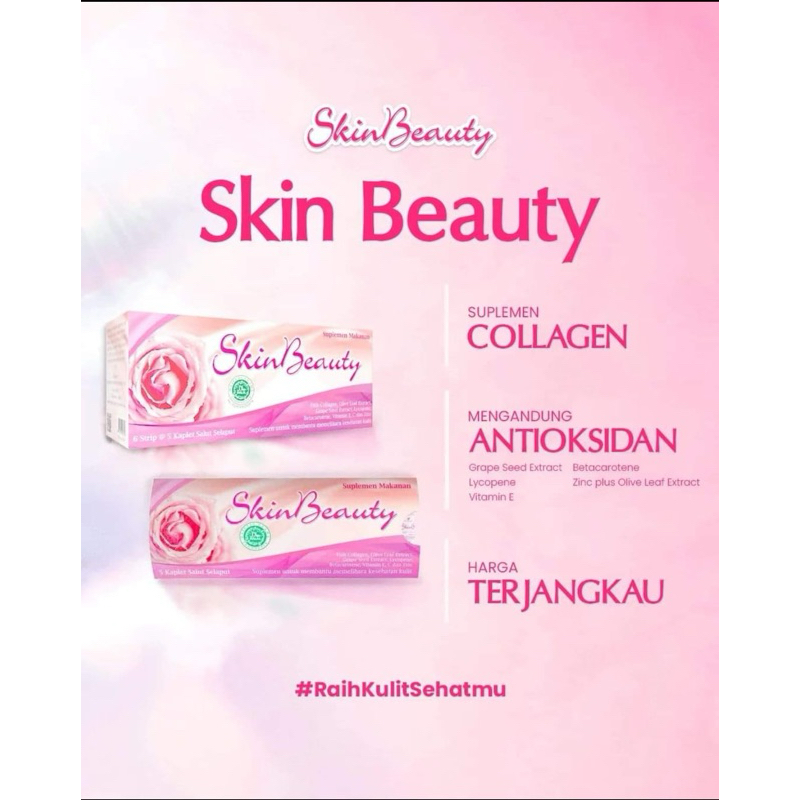 Jual [HARGA 1 STRIP ISI 5] Skin Beauty / suplemen kulit / nutrisi kulit ...