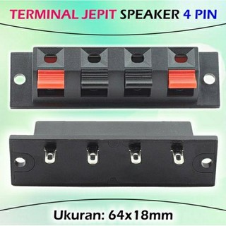 Jual TERMINAL SPEAKER 4 PIN | Shopee Indonesia