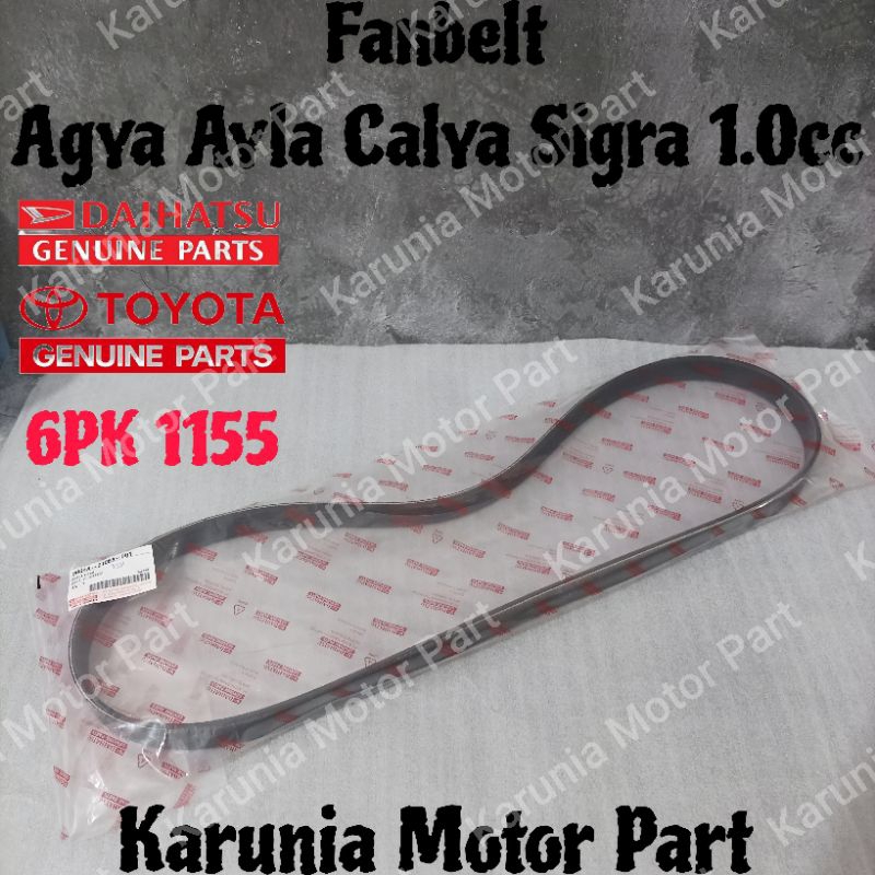 Jual 9004A-91063-001 Fanbelt V-Belt VanBelt fan belt Tali Kipas Calya ...