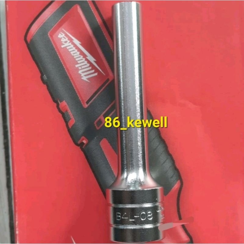 Jual KTC kunci sok panjang,membuka bak cvt motor matic,kode B4L-08 6pt 1/2" | Shopee Indonesia