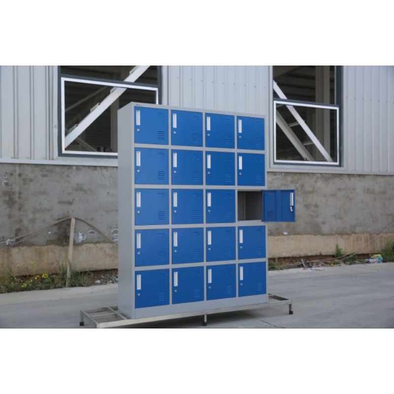 Jual loker besi 20 pintu VIP gold lemari arsip kantor besi lemari ...