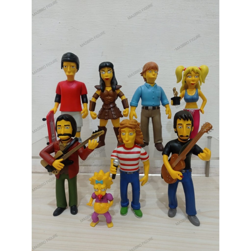 Jual NECA Simpsons 25th Anniversary Pete Townshend THE WHO 5" Figure ...