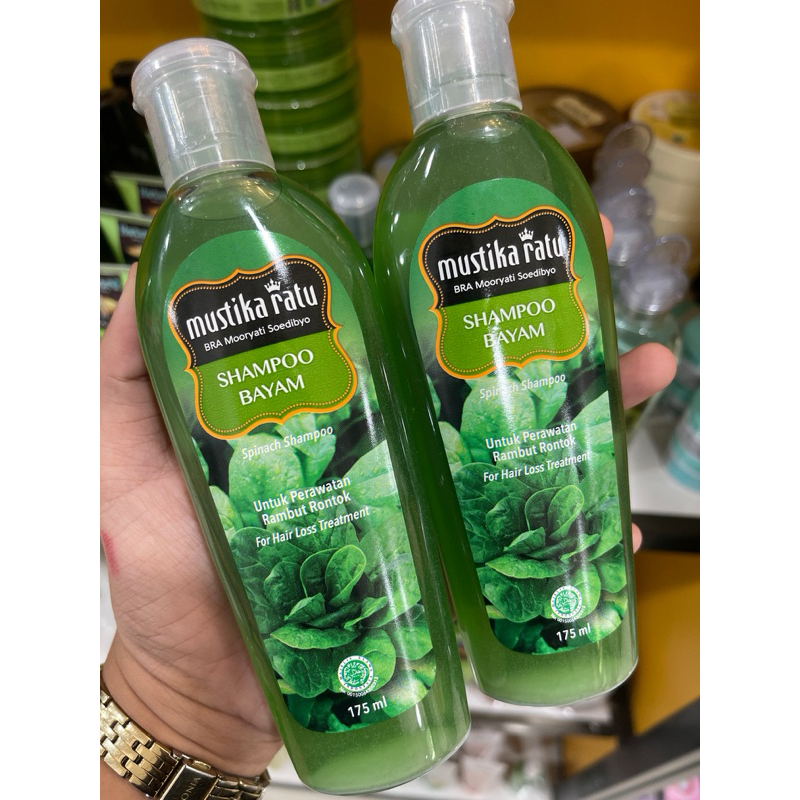 Jual Mustika Ratu Shampoo Bayam 175ml | Shopee Indonesia