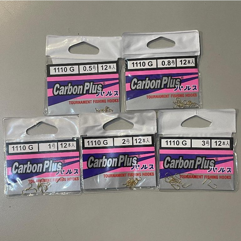 Jual Mata Pancing Carbon Plus 1110 G Kail Sepat warna kuning emas gold ...