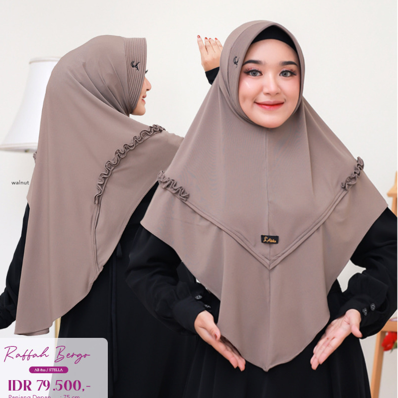 Jual RAFFAH dan RAVYA BERGO by abika dan elzami hijab bahan stella ...
