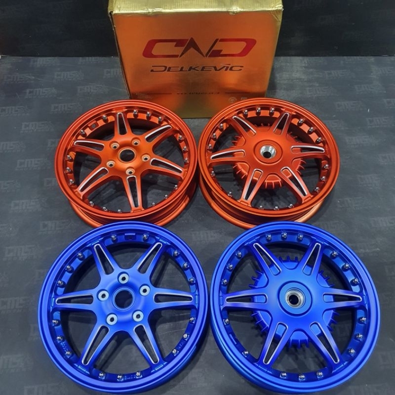 Jual Velg Velek Delkevic DND Bintang Casting Forged CNC Vespa 150 ...