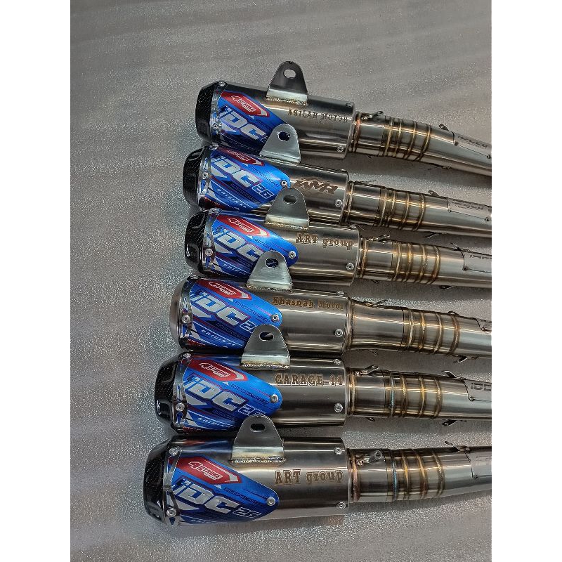 Jual knalpot original IDC 26 grasstrak gtx modif mesin jupiter vega ...