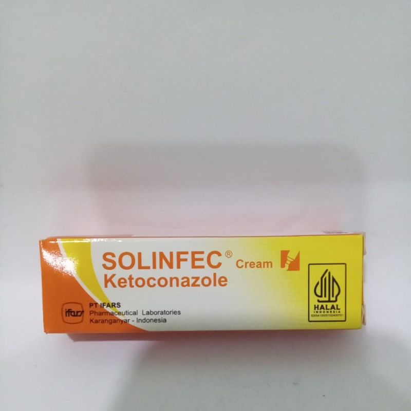 Jual SOLINFEC KETOKONAZOLE CREM netto 5 grm* | Shopee Indonesia