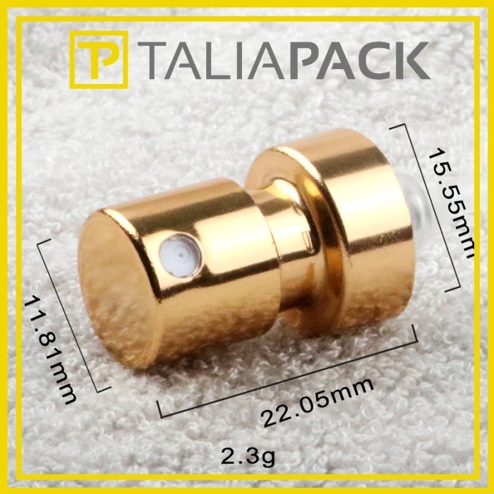 Jual NECK SPRAY BOTOL PARFUM GOLD NECK 18MM | Shopee Indonesia