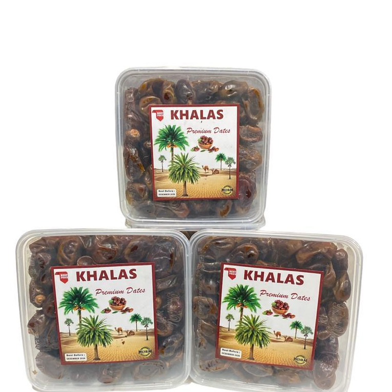 Jual KURMA KHALAS 1kg kemasan TOPLEES / KURMA KHALAS / KURMA MURAH ...