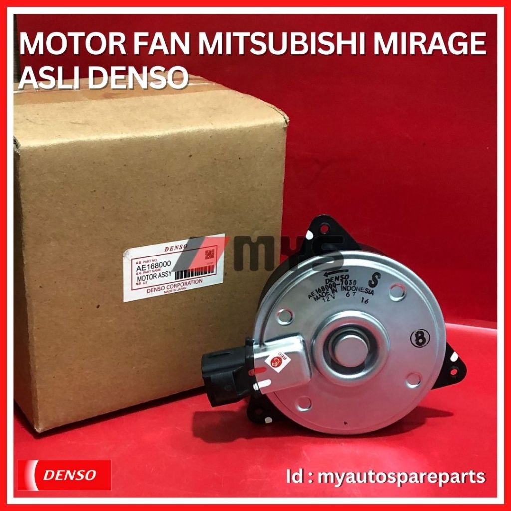 Jual MOTOR FAN RADIATOR AC Mobil MITSUBISHI Mirage DENSO | Shopee Indonesia