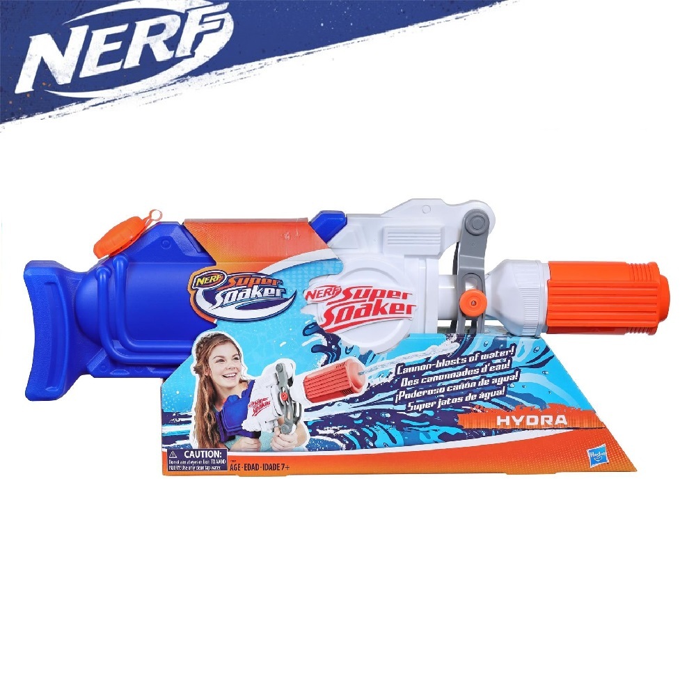 Jual NERF Super Soaker Hydra Water Blaster NRRE2907 | Shopee Indonesia