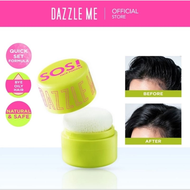 Jual DAZZLE ME SOS Hair Powder | Oil Control Bedak Rambut Lepek ...