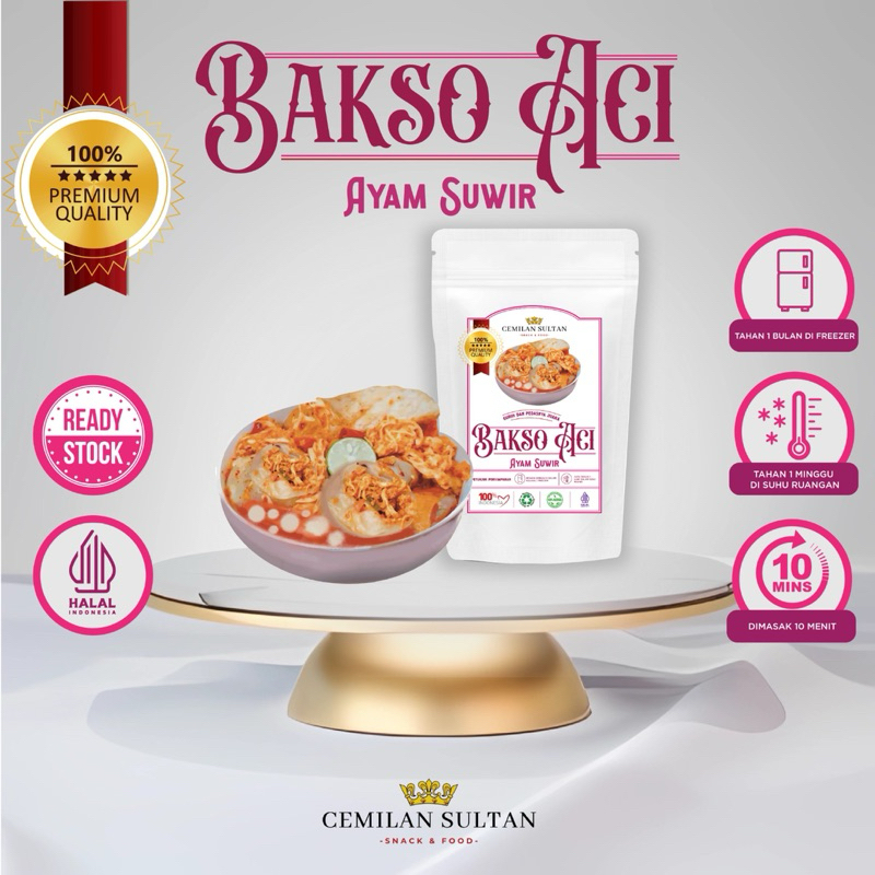 Jual BASO ACI AYAM SUWIR - Cemilan Sultan Official | Shopee Indonesia