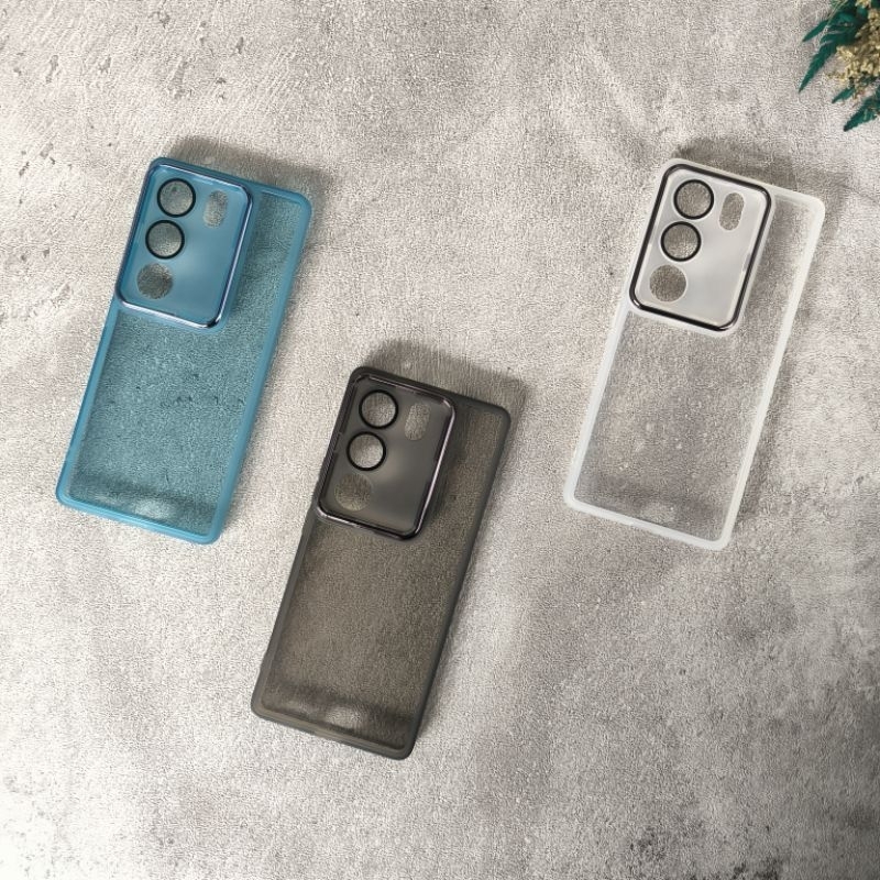Jual Softcase Vivo V29 5G / V29e 5G Case Dual Tone Color Premium Ring ...