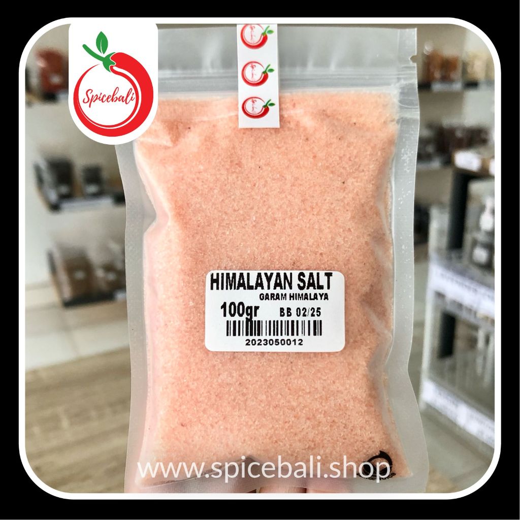 Jual Garam Pink Himalaya Halus 100 gr / Himalayan Pink Salt Fine 100 gr ...