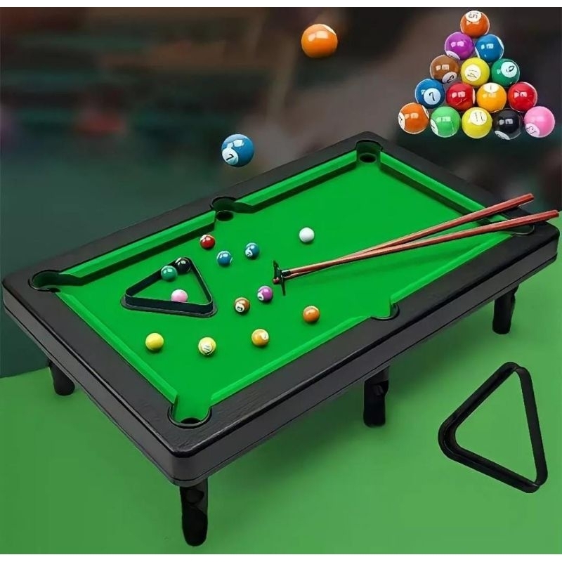 Jual Mainan Billiard Mini Board Game Snooker mainan anak | Shopee Indonesia