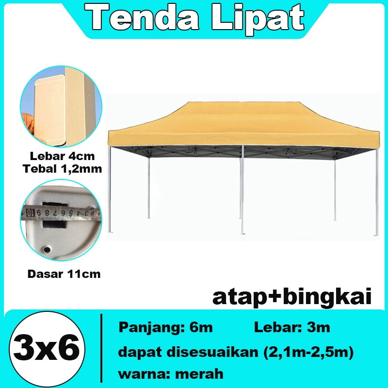 Jual JOY Tenda Jualan 3x6 Tenda lipat Tenda Bazar Outdoor tenda tempat ...