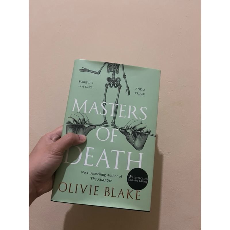 Jual Masters of Death by Olivia Blake (HC) Watersones Exclusive Edition ...