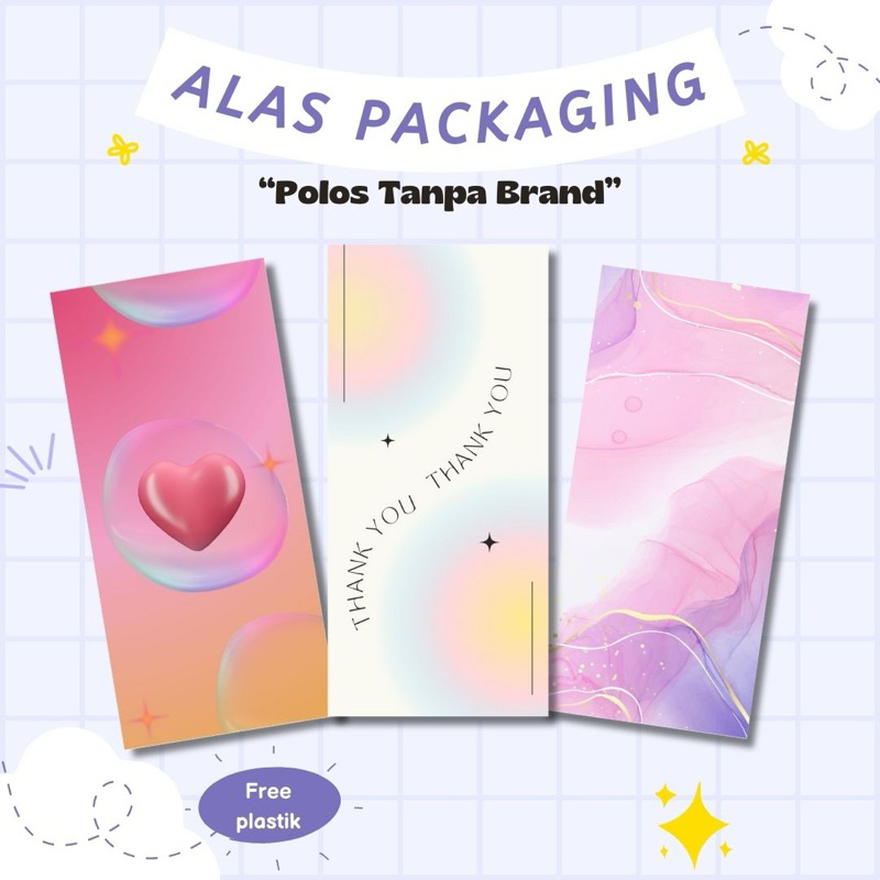 Jual ALAS PACKAGING PERSEGI PANJANG | ALAS PACKAGING KALUNG | FREE ...