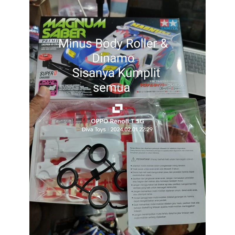 Jual Tamiya 19431 Magnum Saber Premium ( Super 2 Chassis ) Baca ...