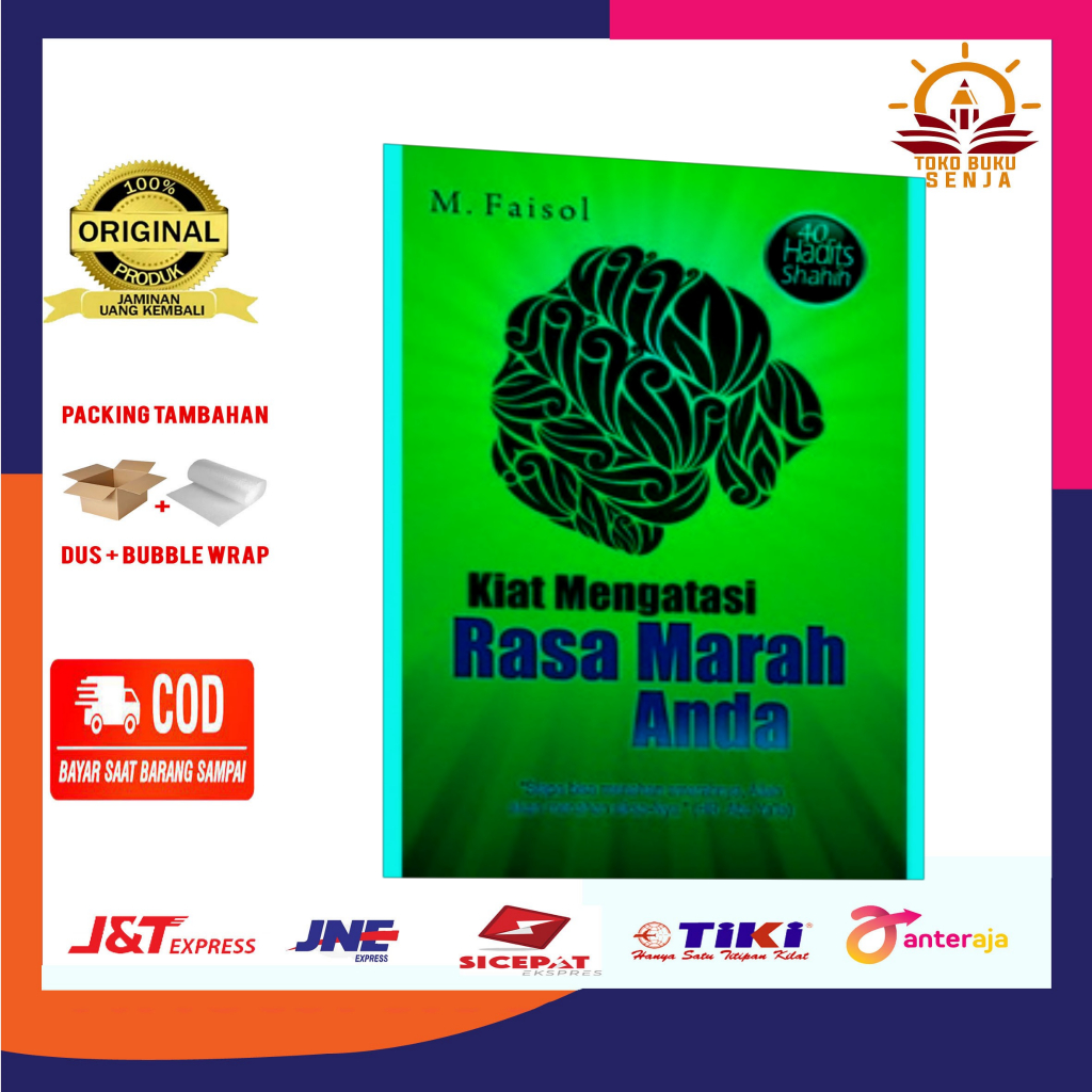 Jual BUKUK 40 HADITS SHAHIH - Kiat Mengatasi Rasa Marah Anda - Pustaka ...