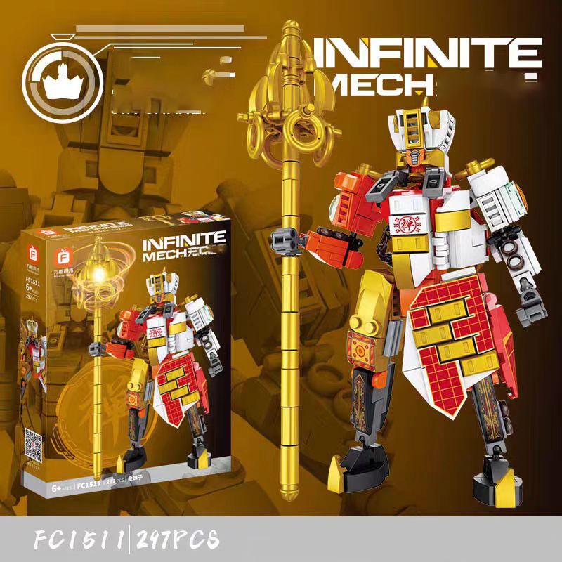 Jual XiNZ DIY Mainan Robot Balok Bata Mainan Block Toys Anak Laki-laki ...