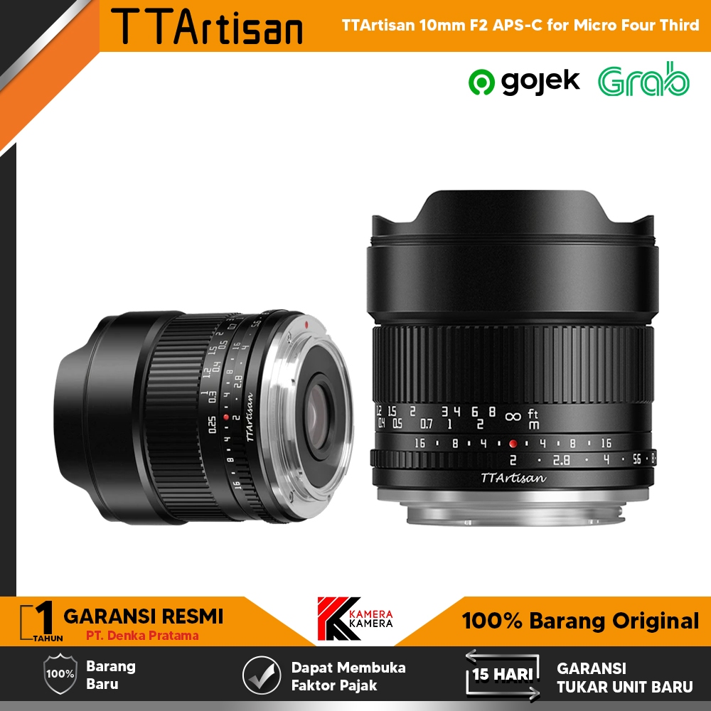 Jual TTArtisan 10mm F2 APS-C for M43-mount - Garansi Resmi | Shopee Indonesia