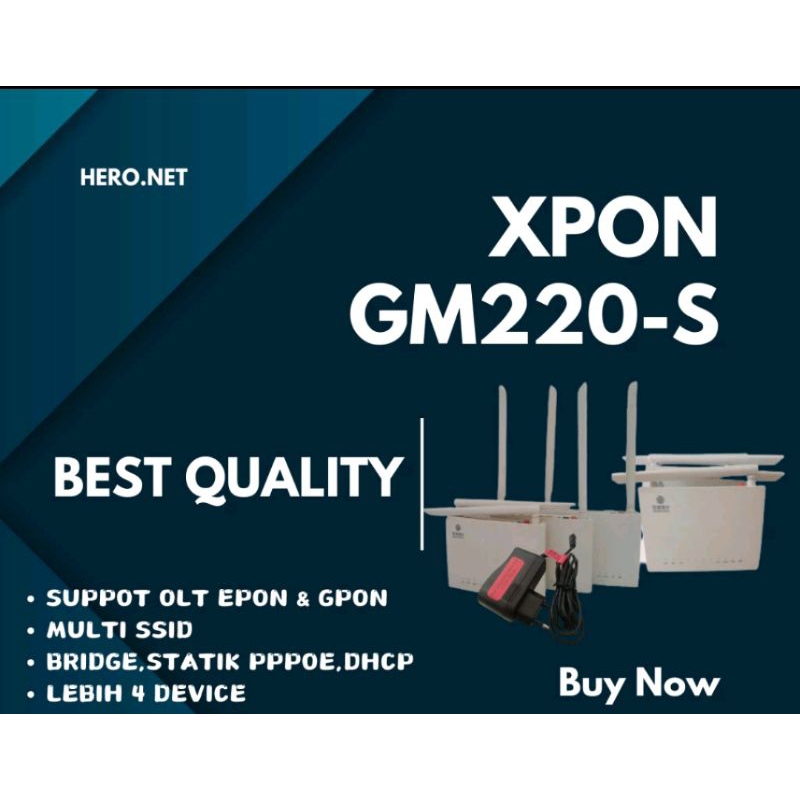 Jual MODEM GM220-S V9 XPON EPON GPON - GARANSI | Shopee Indonesia