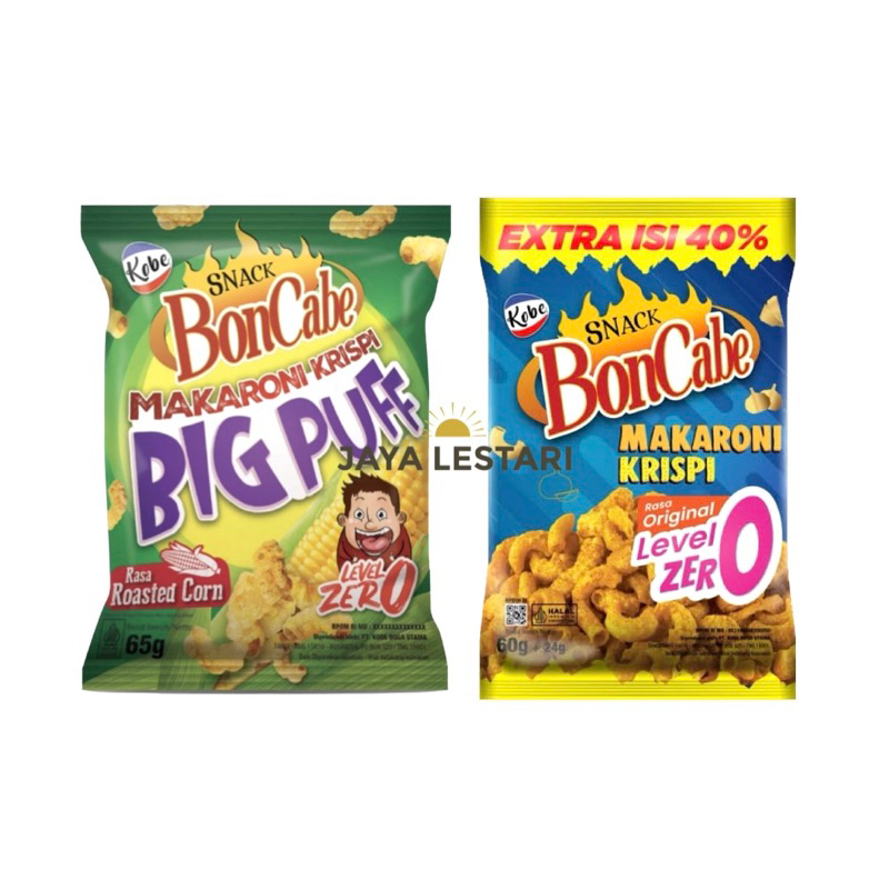 Jual Snack Boncabe Makaroni Krispi (Level Zero) (2 Varian Rasa) (65g ...