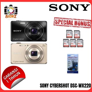 Jual CAMERA SONY CYBERSHOT DSC - WX220 WIFI / CAMERA DIGITAL SONY WX220 ...