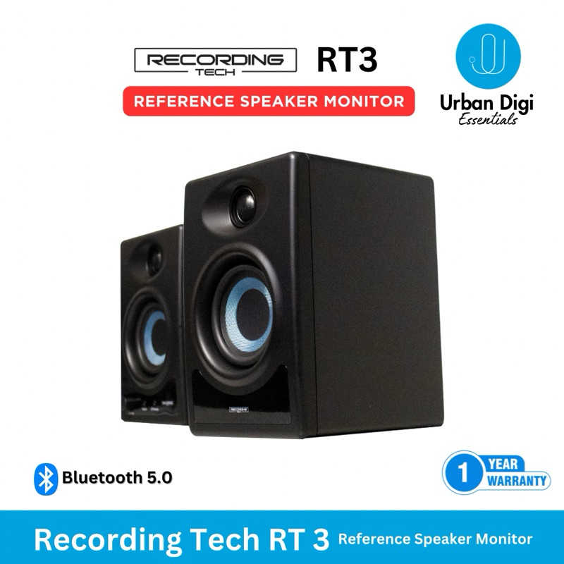 Jual Recording Tech RT3 - Reference Speaker Monitor | Shopee Indonesia