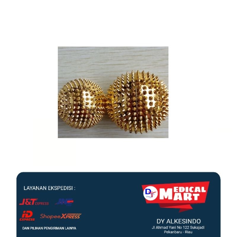 Jual Bola Magnet Terapi Telapak dan Jari tangan | Alat pijat Refleksi ...