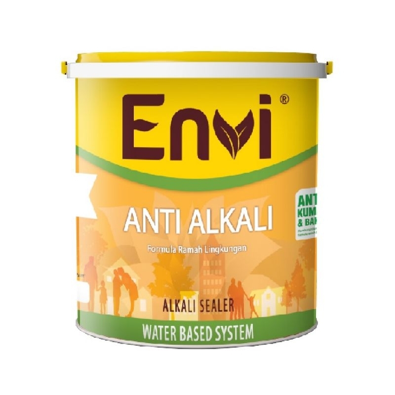 Jual Anti Alkali Sealer Envi Cat Dasar Tembok Baru by Indaco | Shopee ...