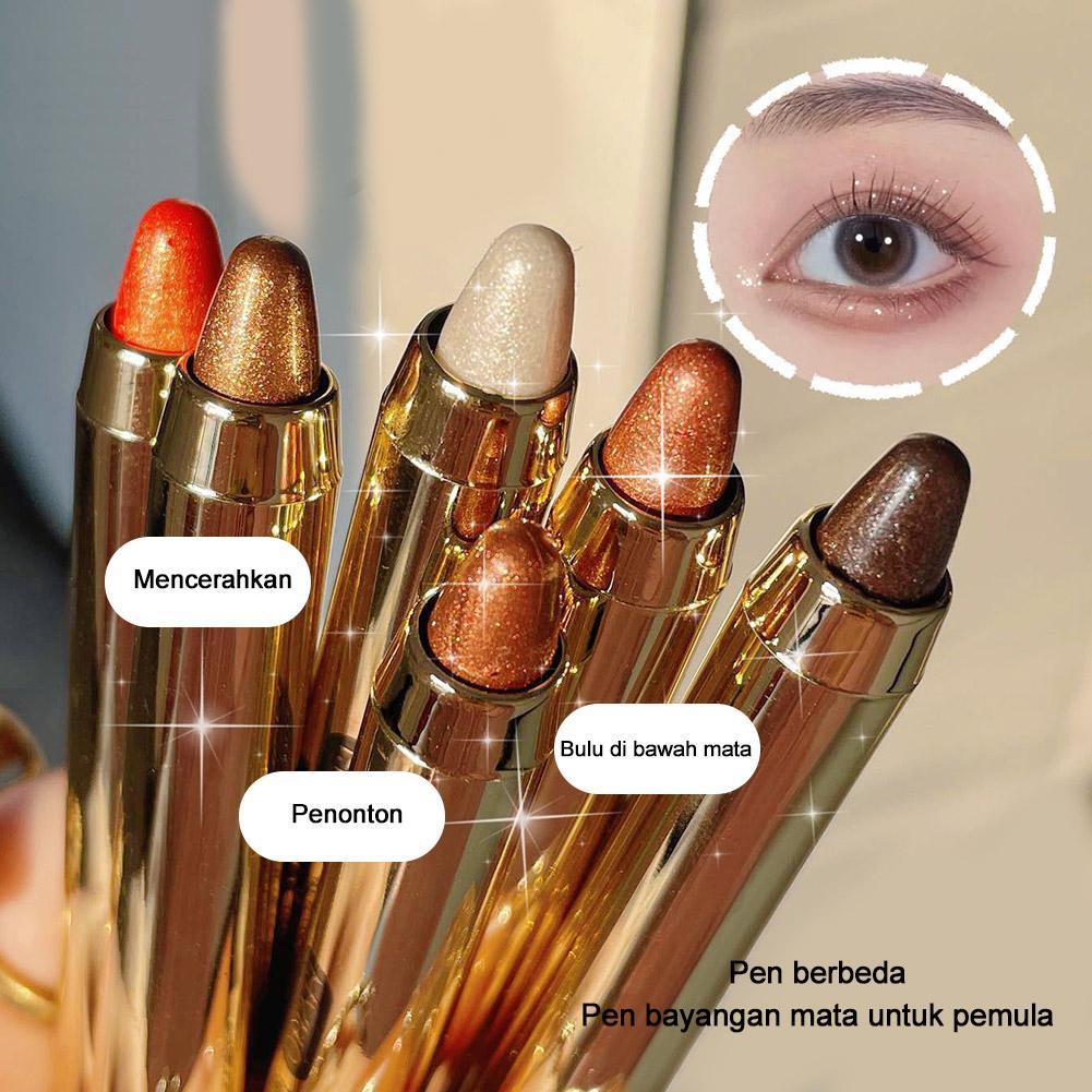 Jual MYHO Double End Eye Shadow Stick long-lasting brighten eye makeup ...