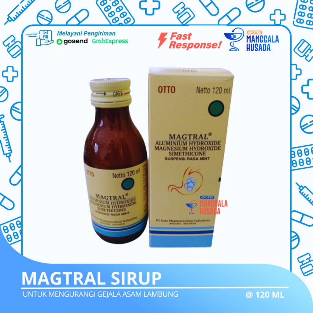 Jual MAGTRAL SIRUP PER BOTOL @120 ML | Shopee Indonesia