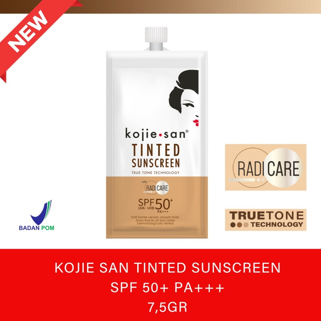 Jual KOJIE SAN Tinted Sunscreen SPF50+ PA+++ 7.5g | Shopee Indonesia