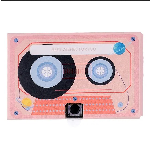 Jual Kartu Ucapan Suara Gift Card Voice Card Voice Record Ucapan ...