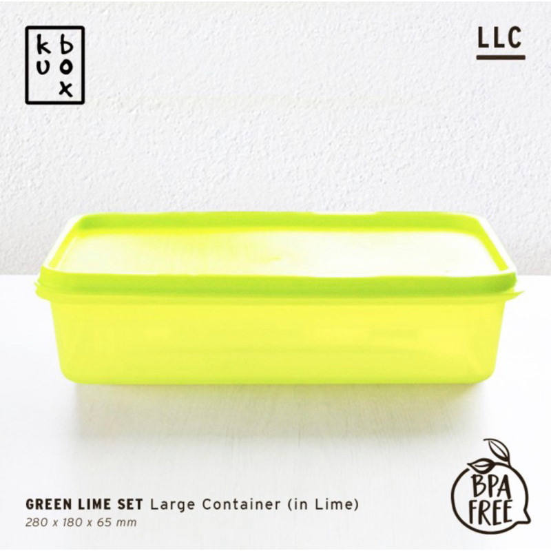 Jual kubox lunch box tempat kotak makanan plastik bekal tebal larga ...