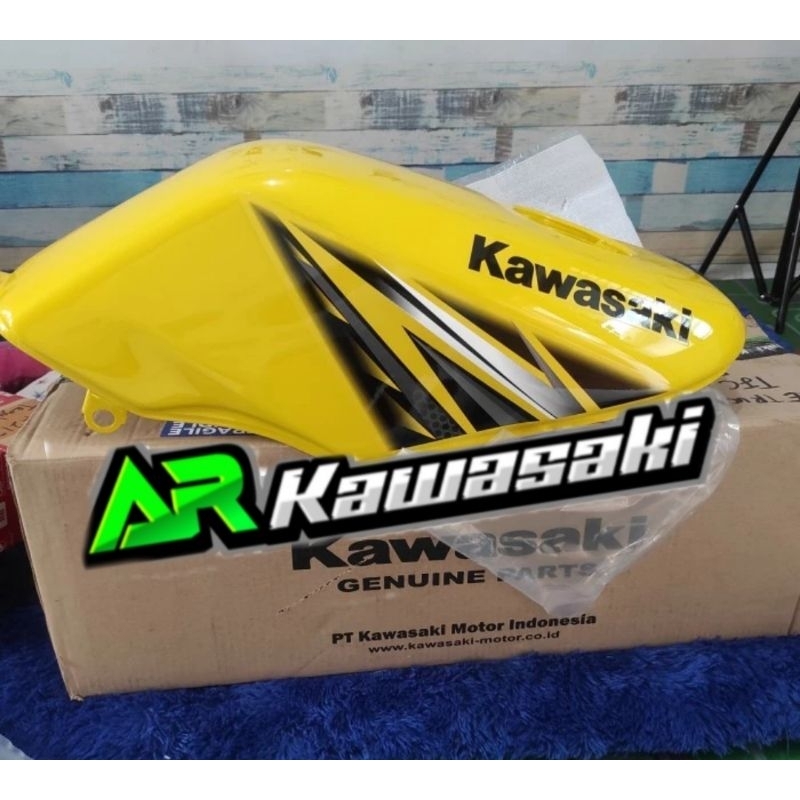 Jual tangki ninja ss kuning original Kawasaki | Shopee Indonesia