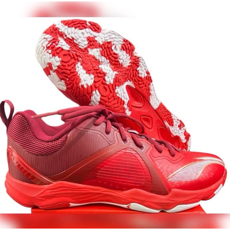 Jual Sepatu Badminton Lining Ranger VI Lite / Ranger 6 Lite Red ...