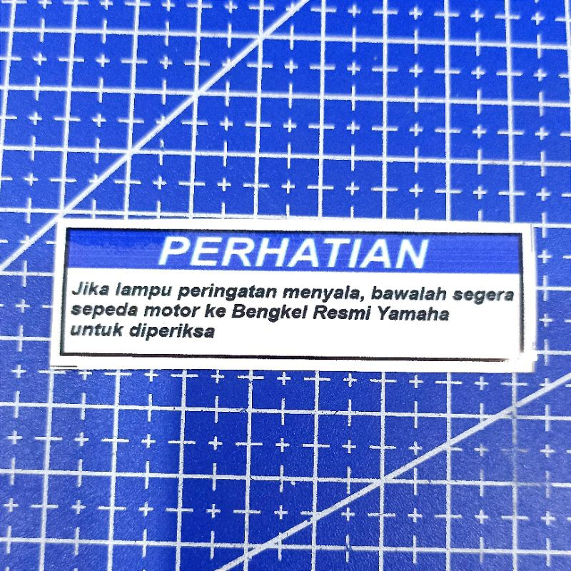 Jual sticker perhatian yamaha | Shopee Indonesia